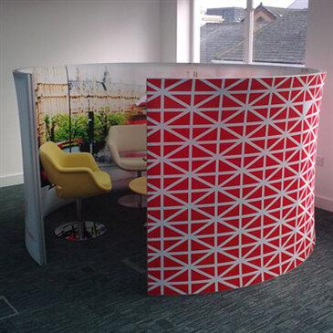 Cocoon Fabric Screens | Working Environments Furniture
