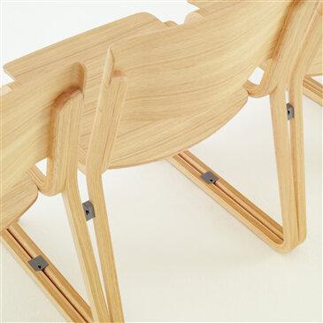 Theo Wood Stacking Chair | Working Environments Furniture