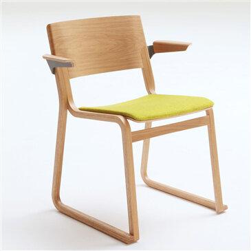 Theo Wood Stacking Chair | Working Environments Furniture