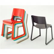 Theo Wood Stacking Chair | Working Environments Furniture